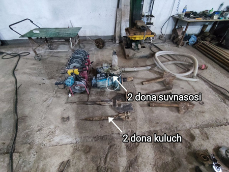 Buravoy sotiladi
380v da ishlaydi
Utuk: 63-250
Bur: 3 dona 125-250
Suv