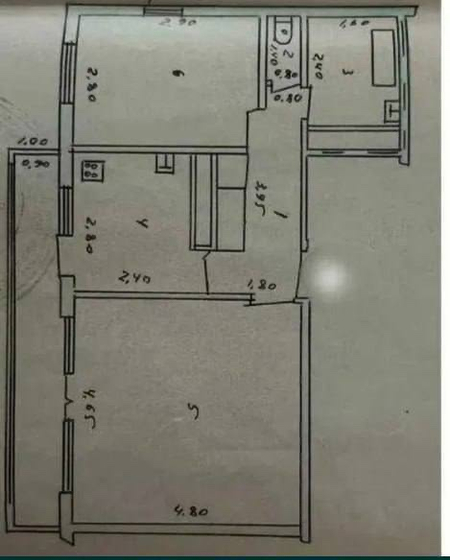 2-х комнатная квартира на массив Эльбек, ор.Инфинити.