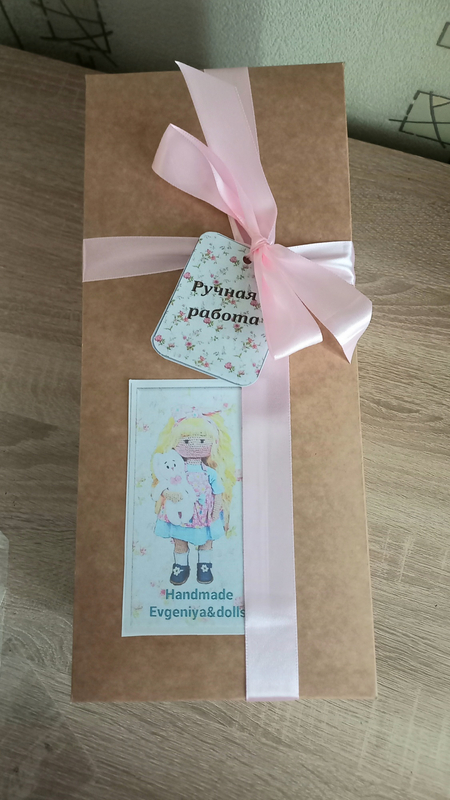 Кукла вязаная ручной работы
