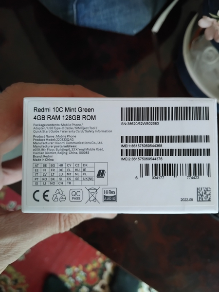 Redmi 10c 128 gb Sotiladi