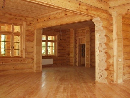 Продается дом под ключ из натурального дерева.