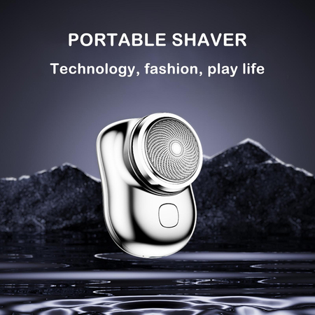 Mini shaver - erkaklar uchun maxsus - tez va toza soqol olish