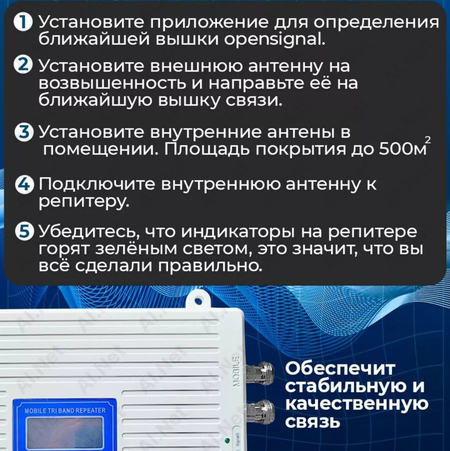 Усилитель сотового сигнала, репитер