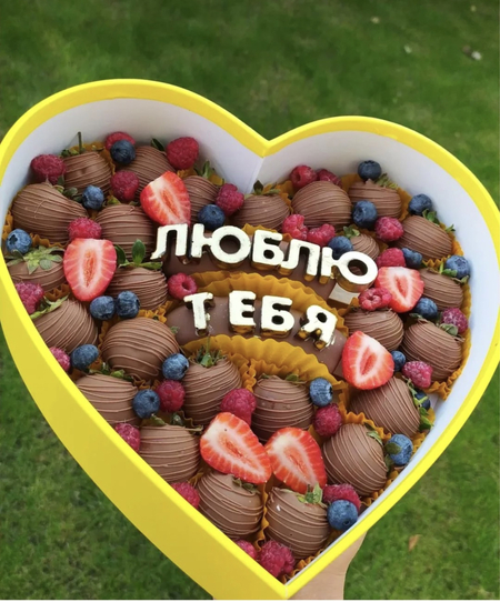 Клубника шоколада