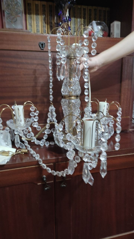 Люстра хрустальная Миконд