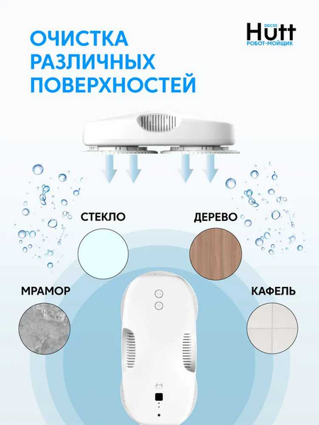 Робот мойщик окон Hutt DDC5 стеклоочиститель