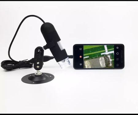 Usb micraskop turlihil maya narsalarni telefon yoki kompyutrerda k-m