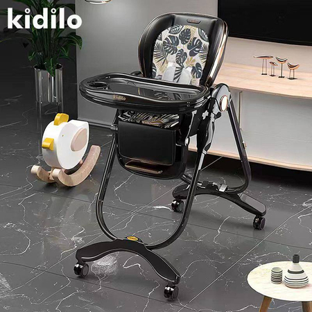 Стульчик для кормления Kidilo- удобство и комфорт в каждой детали.