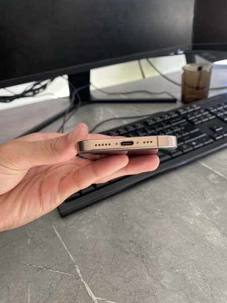 Iphone 16 pro 128gb desert titanium simkartali ideal