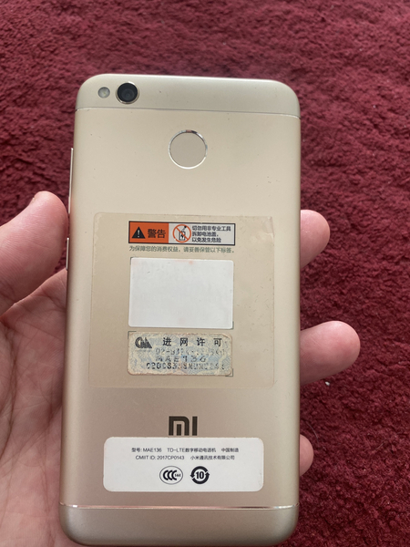 Xiaomi redmi 4x 16/2gb gold ideal