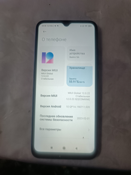 Redmi 9A xolati ideal