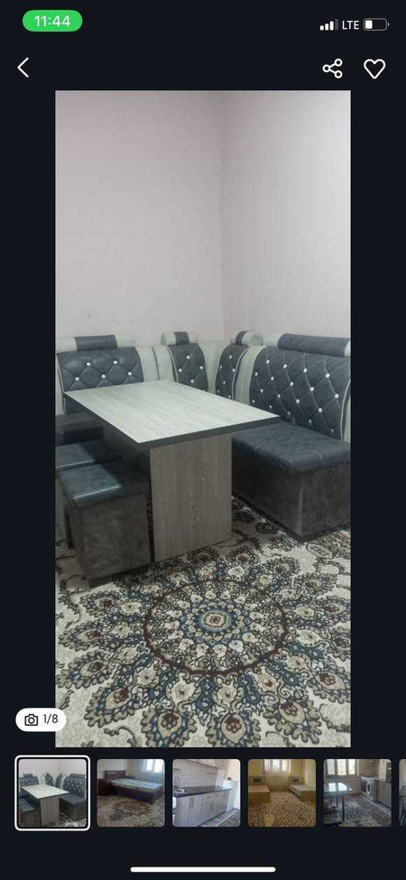 3xonali 4etajda joylashgan yangi jixozlangan kvartira ijaraga beriladi