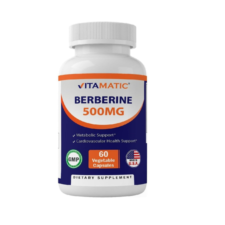 Добавка Vitamatic с берберином, 500 мг