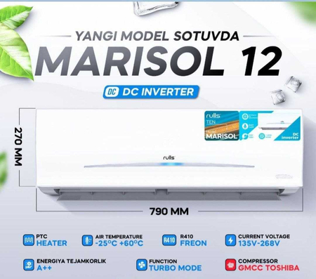 Кондиционер IMMER Pure 12 iverter Гарантия 3/10+ДОСТАВКА