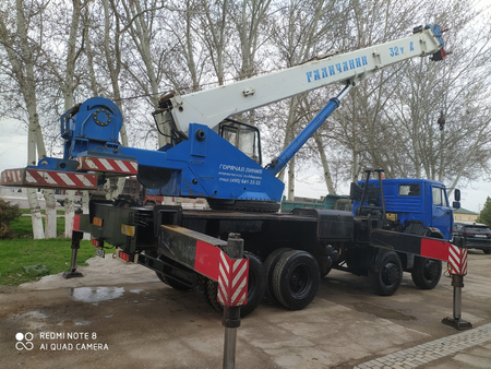 Продается автокран КАМАЗ Галичанин 32 тон