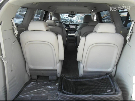 KIA CARNIVAL 2016 2 поз, мокрый, тоза, 124 минг пробег