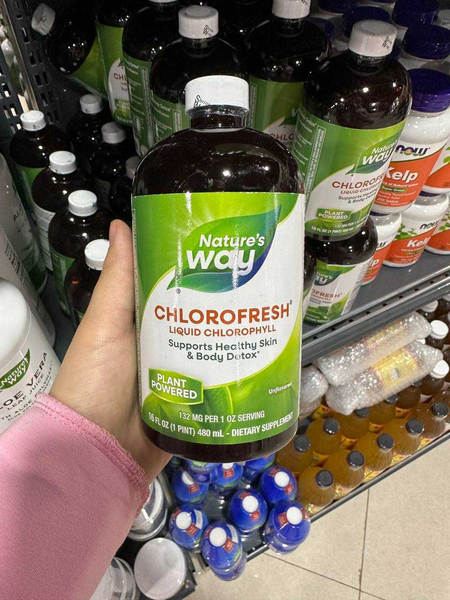 Nature's Way, Chlorofresh, жидкий хлорофилл