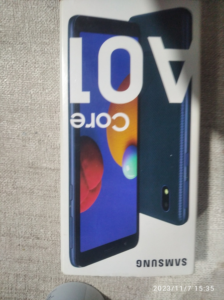 Samsung A01 core sotiladi sirochna aytib yo