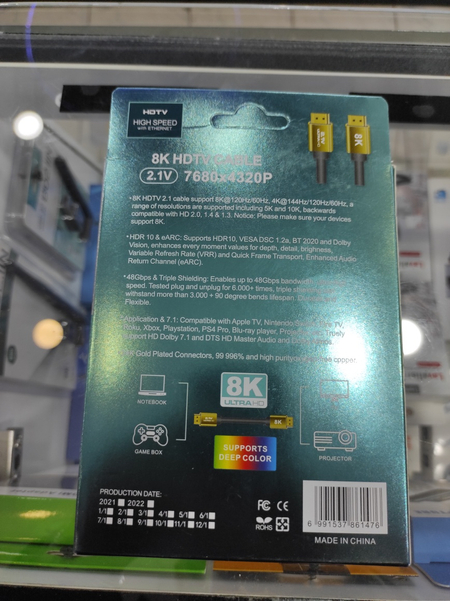 Доставка!  Hdmi кабель 1,5 m/ 3 m / 5 m/10 m/ 8 k/ 4 k ARC  / Premium