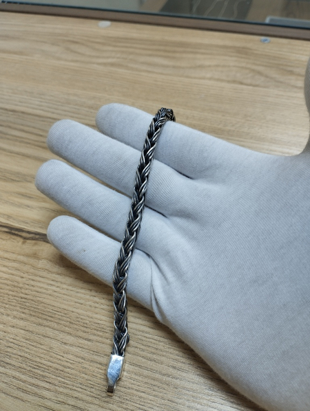 Серебряный браслет