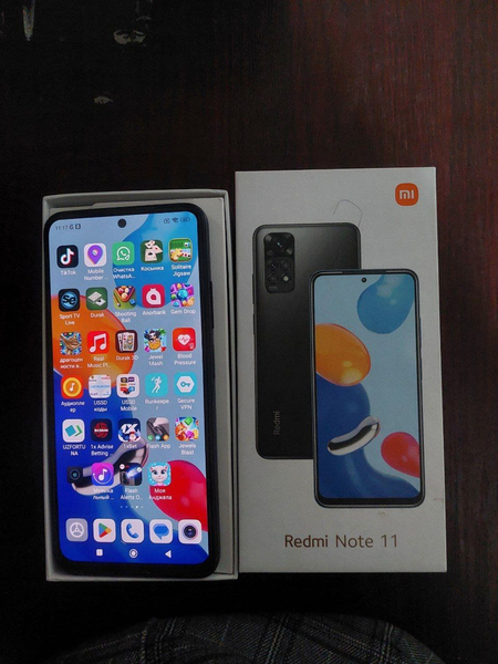 Redmi Note 11 128.6+2 sotiladi srochna