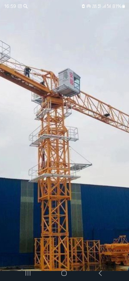 Башенные краны продажа и в аренду высота до 150 м Стрела 65 м