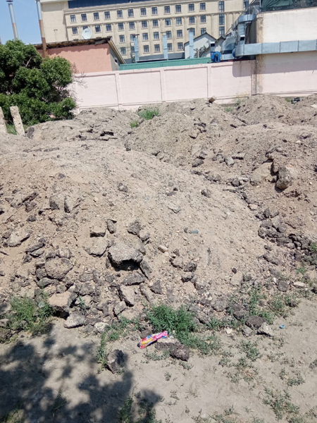 Продаётся засыпка.(чагил, жумински,куски бетона и асфальта)