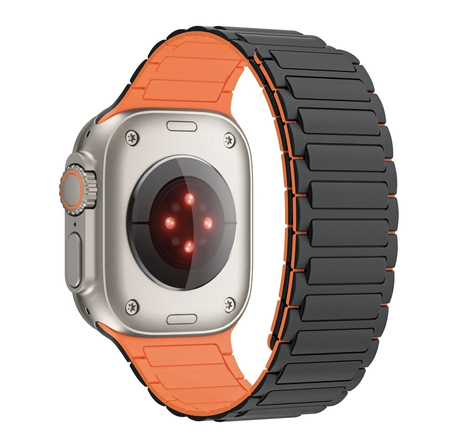 Силиконовый ремешок для Apple watch на макнитах 42,44,45,49мм