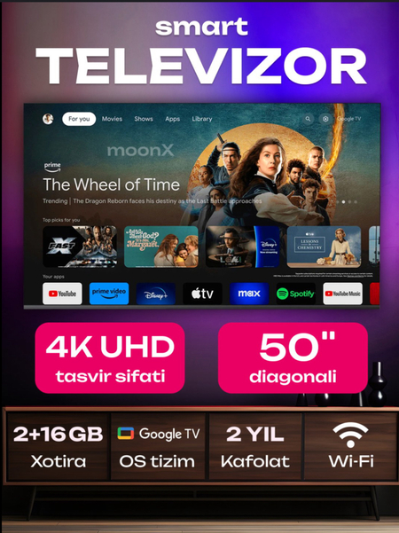 Телевизор Moonx 43 бесплатные 200+ каналов и прошивка