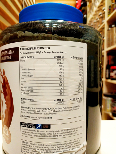 Protein Diet Whey c CLA, Л карнитном и зелёным чаем 72 порций протеина
