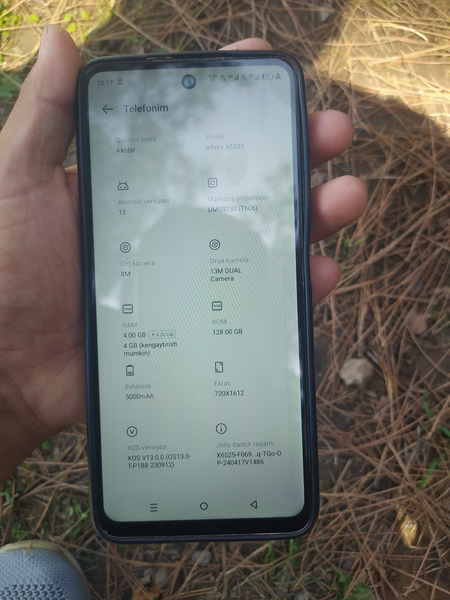 Infinix smart 8 Obmen bor iPhone ga