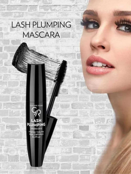 Тушь для ресниц Golden Rose Lash Plumping Mascara, интенсивный объем