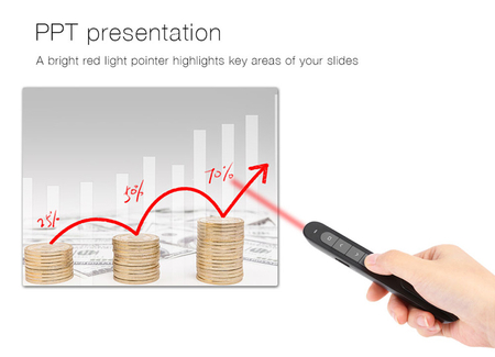 Супер скидка Беспроводной Лазерный Датчик для слайдов powerpoint