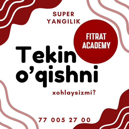 O'quv Markazi Fitrat Academy