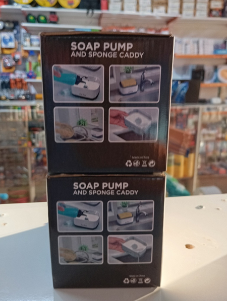 Дозатор с губкой Soap pump premium