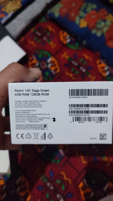 Redmi 14 c telefoni yengi 15 kunlik telefon