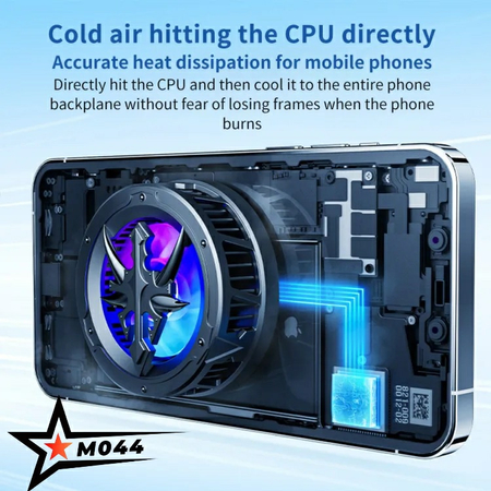 Кулер для Телефона Magnetic Cooler AL-10
Охлаждающий Вентилятор