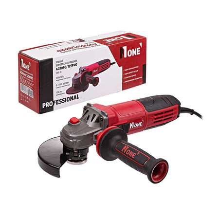 AG1050/125PRO
Углошлифовальная машинка УШМ NUMBER ONE AG1050/125PRO