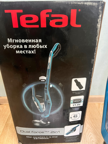 Пылесос Tefal Dual Force 2 in 1