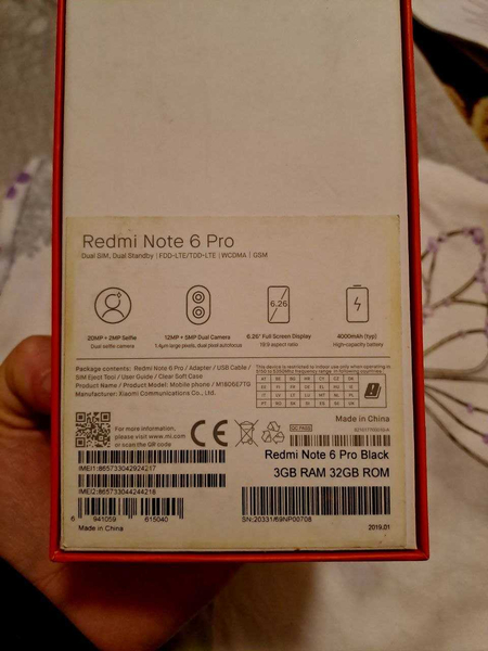 Redmi Note  6 pro