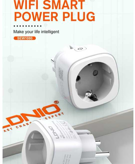 LDNIO 16A Умная розетка Wi-Fi EU 4000W rz1