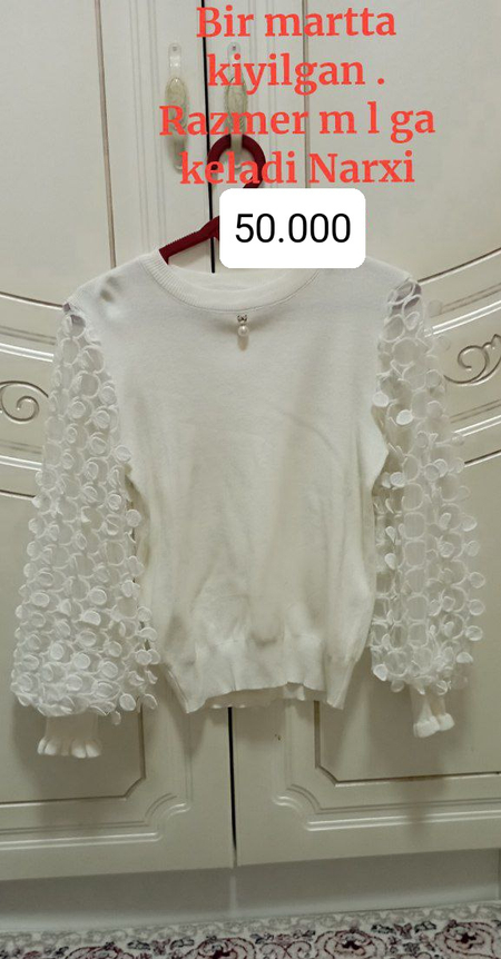 Kiyimla 50.000 dan 150 mingacha yengi va b/ u .