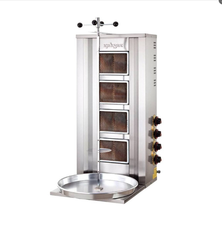 Shourma турецкий  SILVER ,Lavash aparat gazli, шаурма