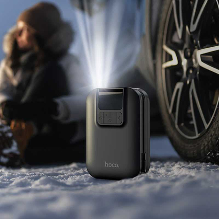 Портативный компрессор для автомобиля насос HOCO Smart Air Pump S53