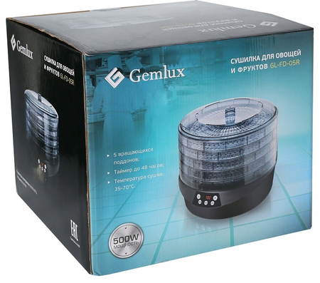 Фруктa сушилка Gemlux 05R