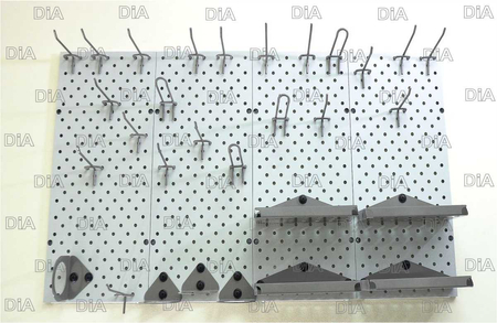 Raf metall, Panel teshilgan tapp
