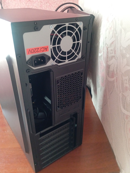 Срочно продам кейс для компьютера с 500w блок питания состоянии новый