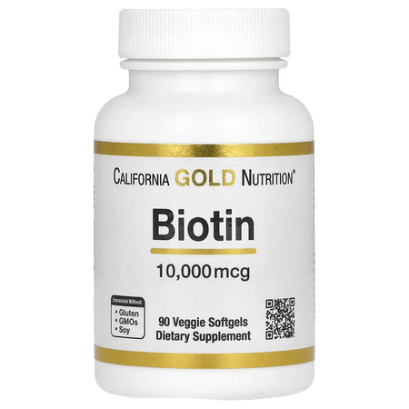 Биотин 10000 мкг, Biotin 10000mcg