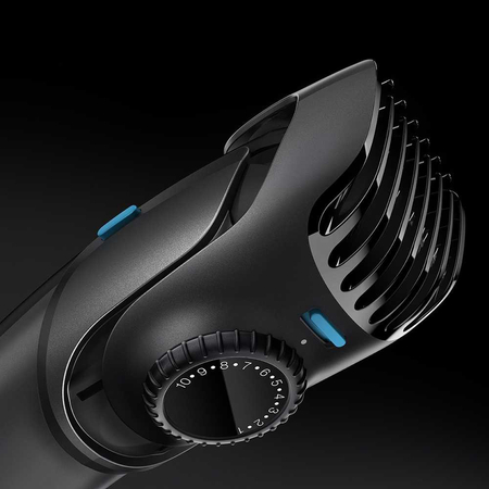 Триммер Braun Beard Trimmer BT5050 черный/голубой