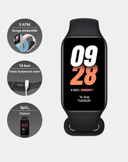 Фитнес Браслет Xiaomi Smart Band 8 Active